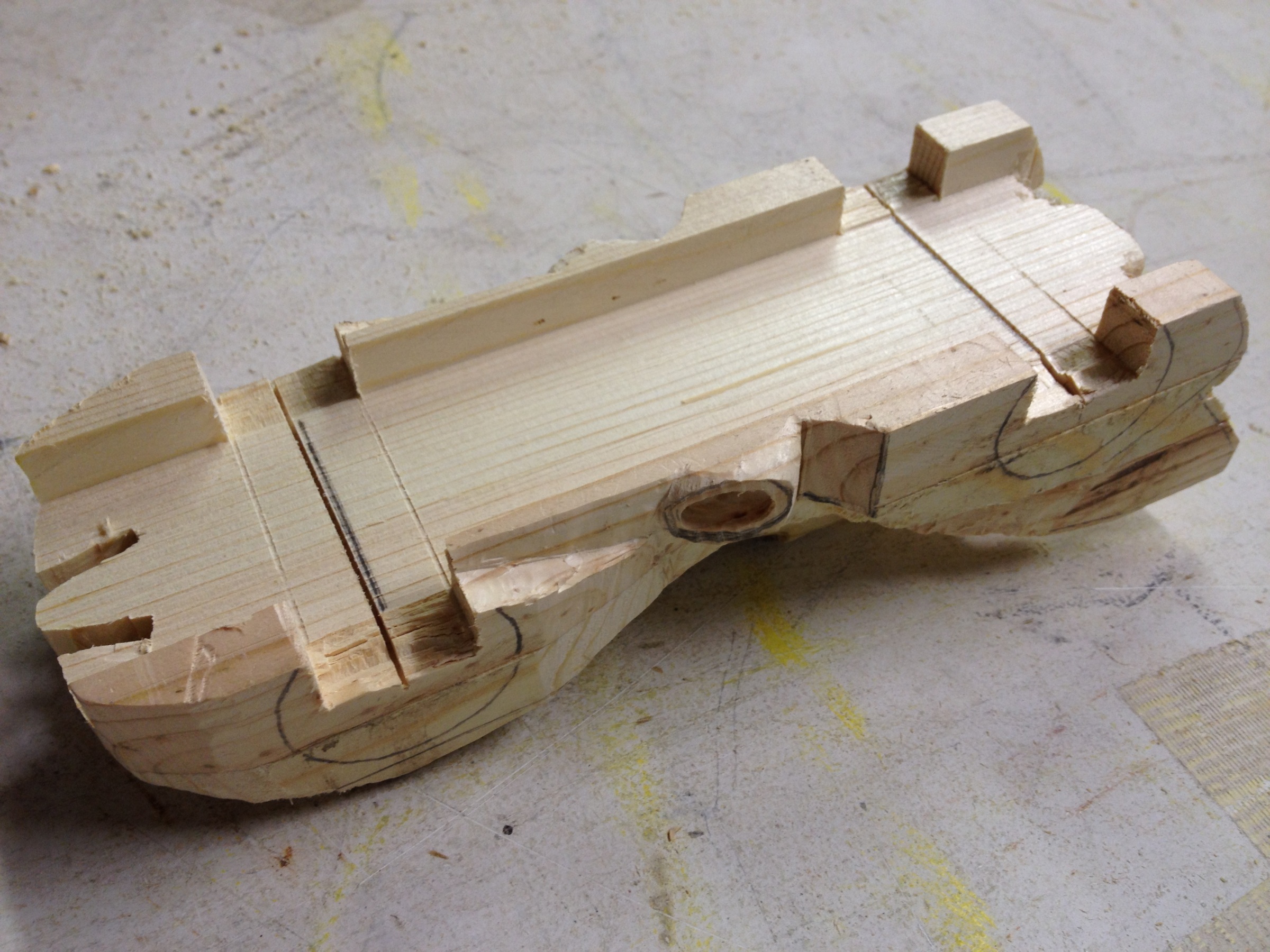 Batmobile Pinewood Derby Car Template