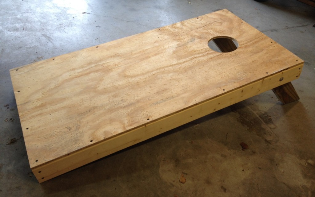 Make your own cornhole (or bags, if you prefer) game boxes, plus my ...